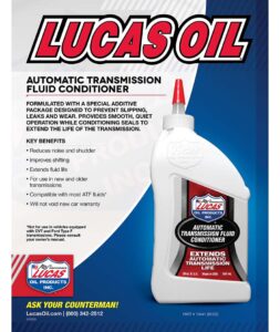 Automatic Transmission Fluid Conditioner - Lucas Oil